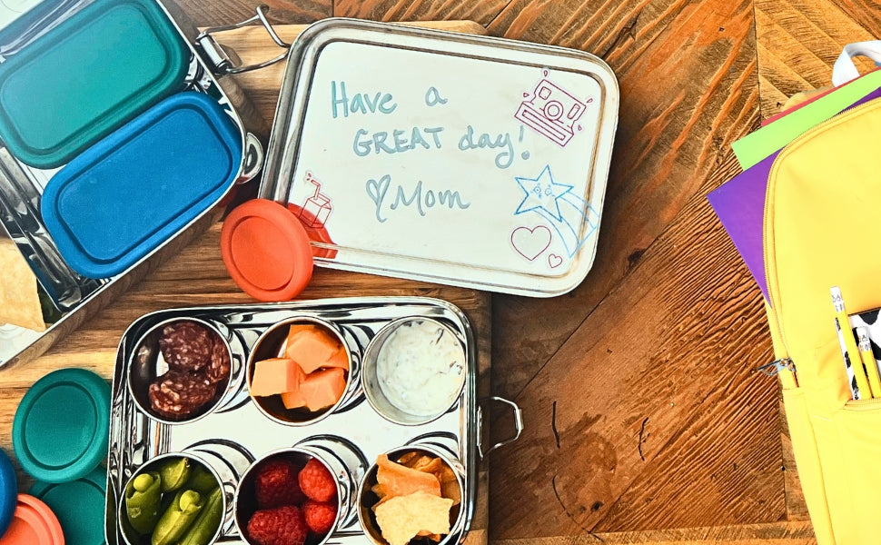 Busy Benny the original Stainless Steel Bento Snack and Activity Box