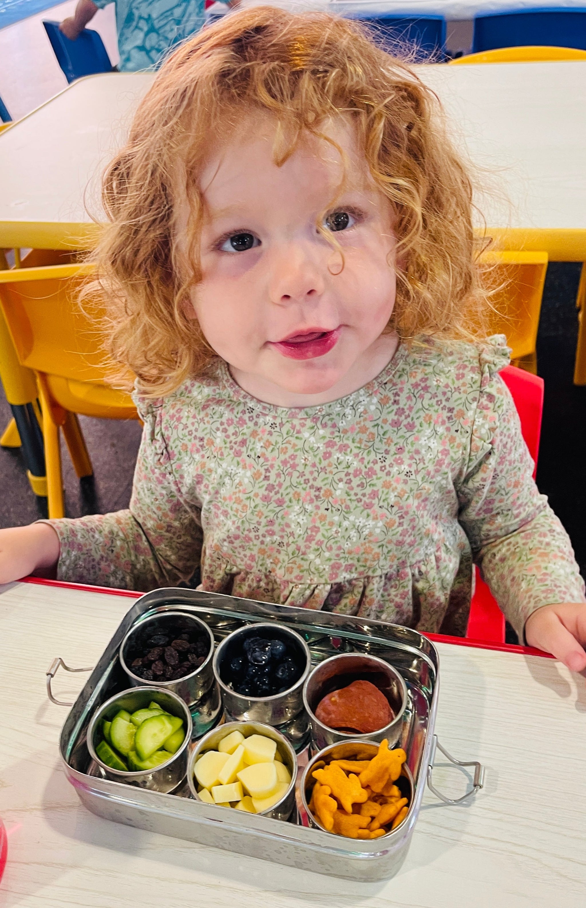 Busy Benny the original Stainless Steel Bento Snack and Activity Box