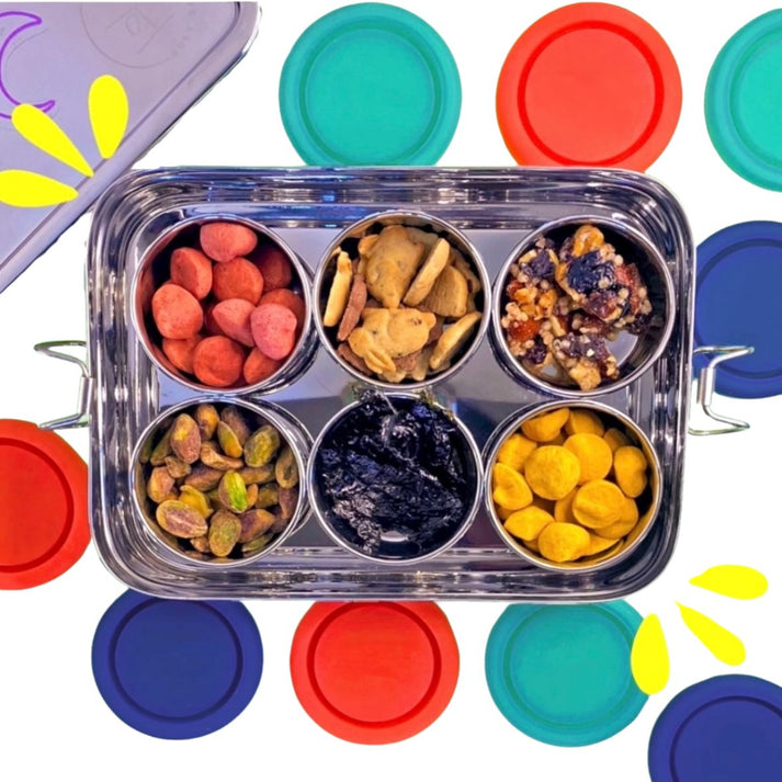 Stainless Steel Bento Snack Box for On-the-Go – Busy Benny