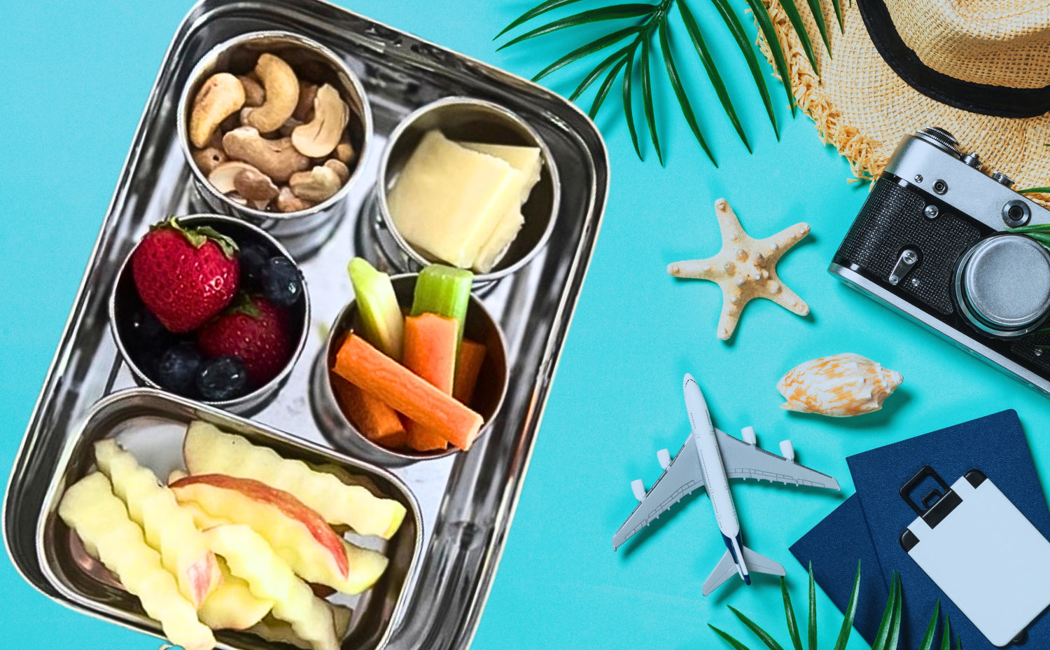 Busy Benny the original Stainless Steel Bento Snack and Activity Box