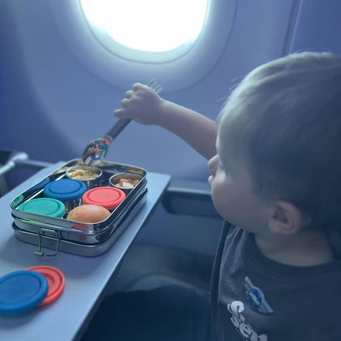 Busy Benny the original Stainless Steel Bento Snack and Activity Box